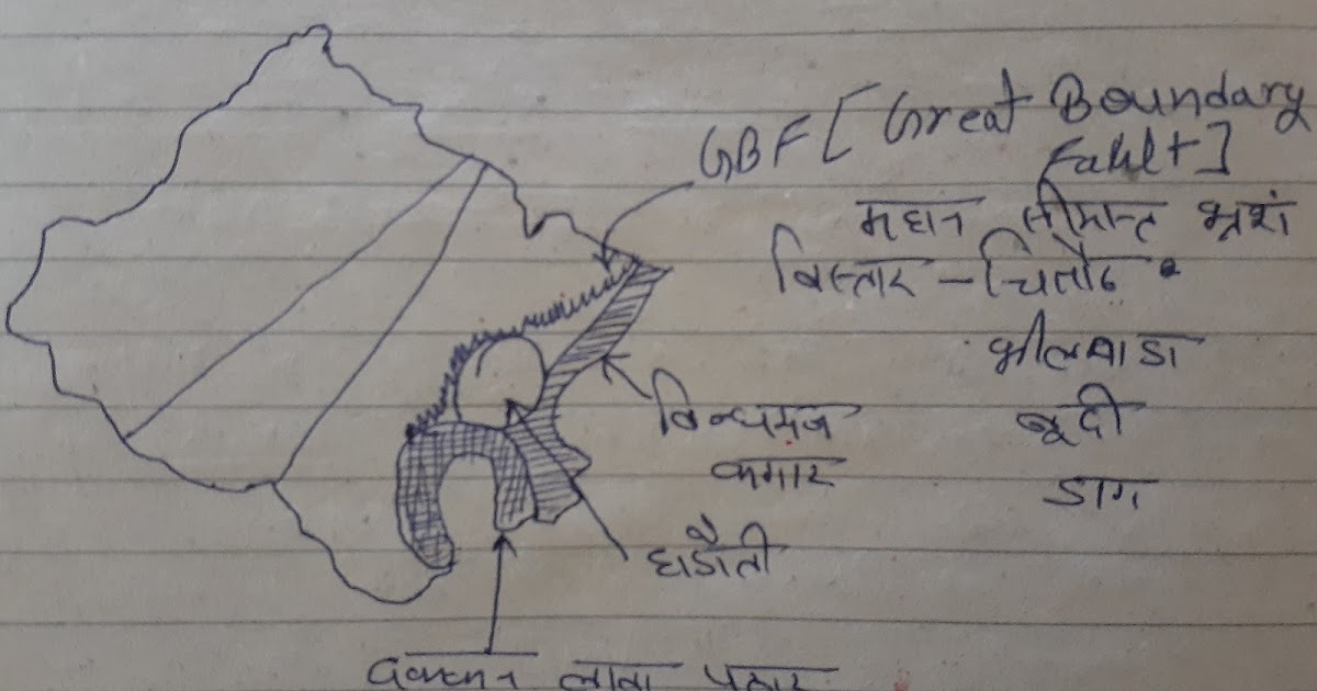 दक्षिण - पूर्वी पठार या हाड़ौती का पठार (HADOTI KA PATHAR) - RAJASTHAN GK