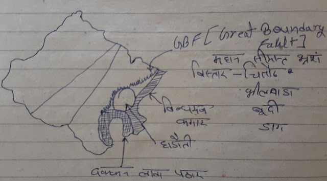 दक्षिण - पूर्वी पठार या हाड़ौती का पठार (HADOTI KA PATHAR) - RAJASTHAN GK