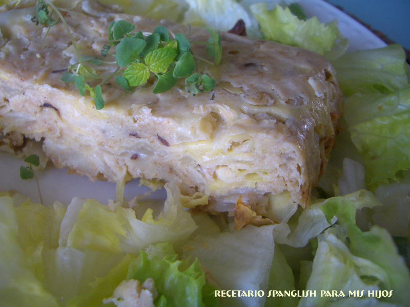 Recetario Spanglish para mis hijos: Terrina de repollo verde (green ...