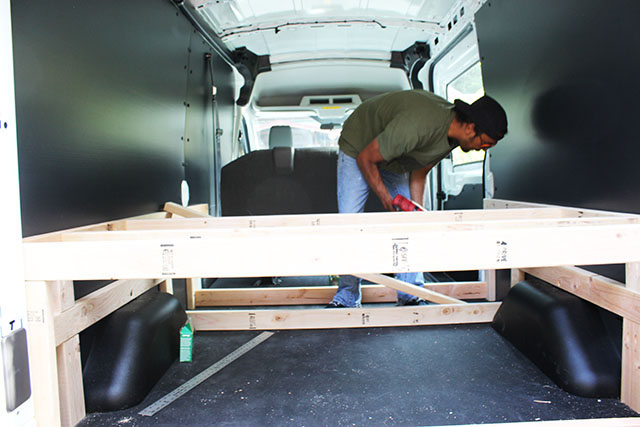 alisaburke: a peek inside the van project