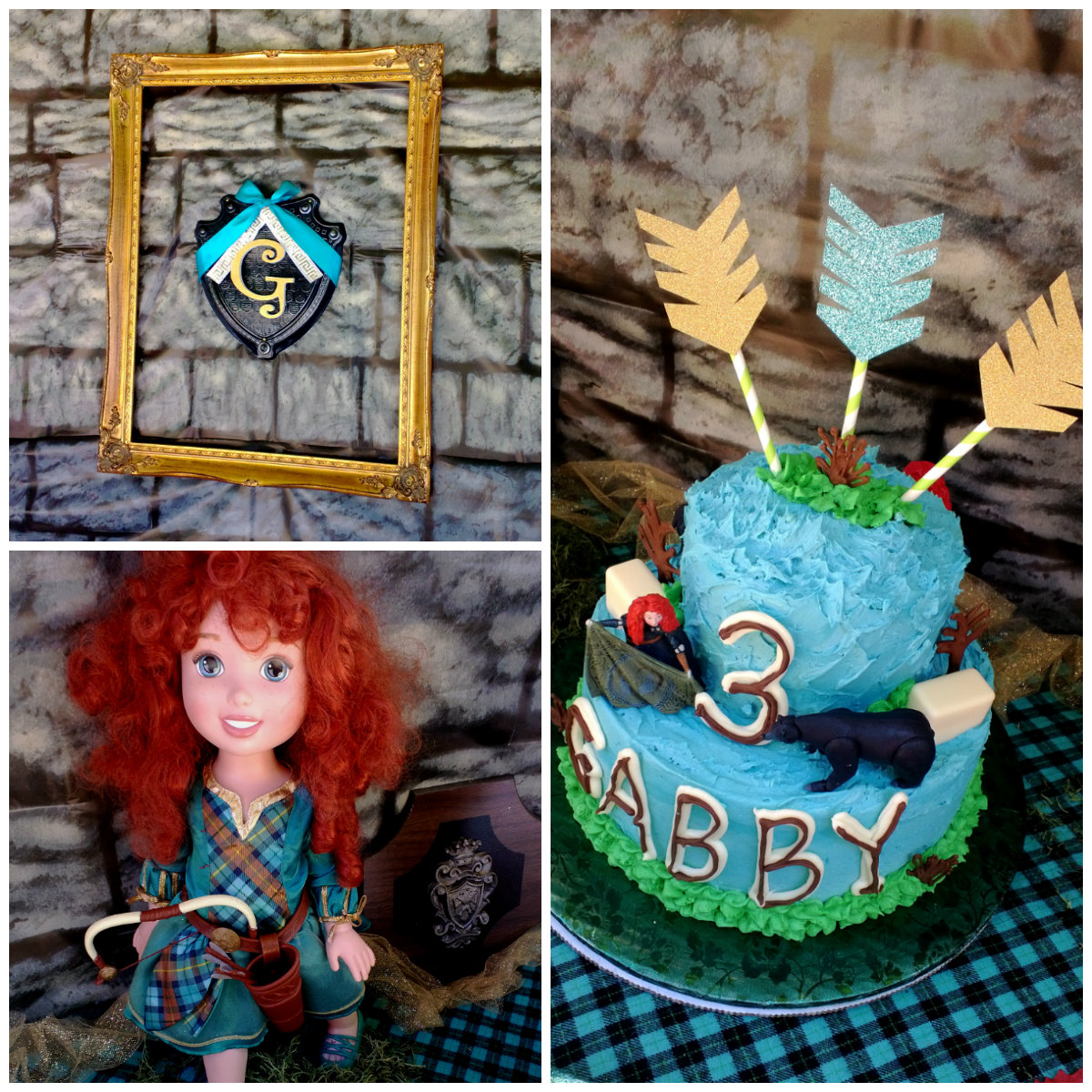 Bella C Parties: A Brave Birthday