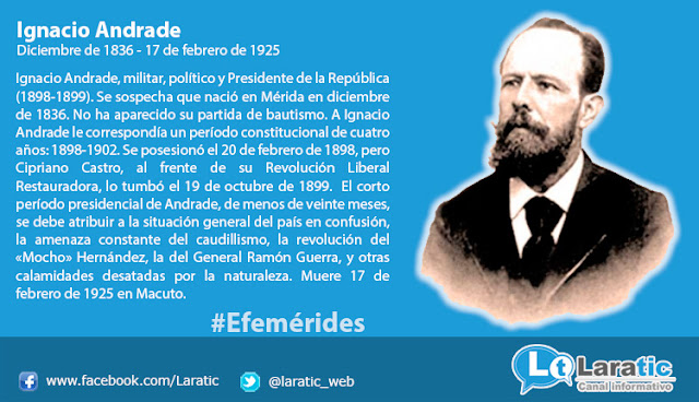 Presidentes de Venezuela, Ignacio Andrade, [+RecursoTIC]