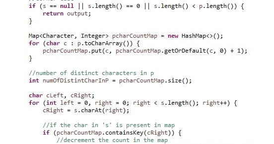 Scrutiny: #LeetCode: Find All Anagrams in a String