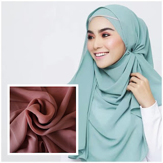 5+ Best Species of Fabrics Variety for Hijab Styling - Trendy & Casual