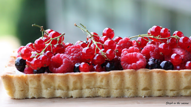 Steph in the cuisine: Tarte aux fruits rouges & mascarpone