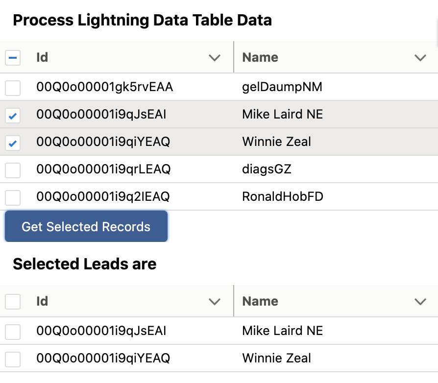 Salesforce Globe For You - Salesforce Shorts : How to process selected ...