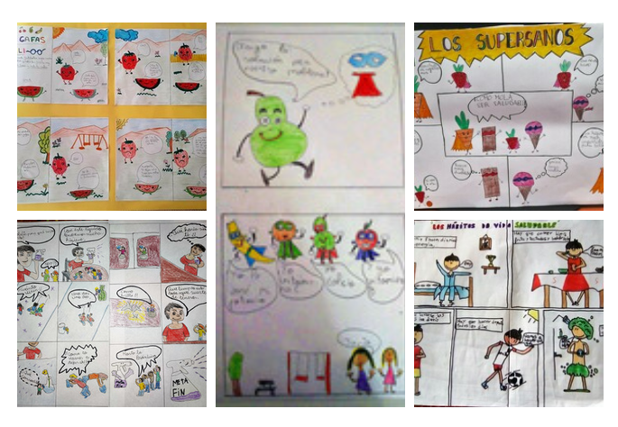 C.E.I.P. JUAN DÍAZ DEL MORAL: CÓMIC HÁBITOS DE VIDA SALUDABLE