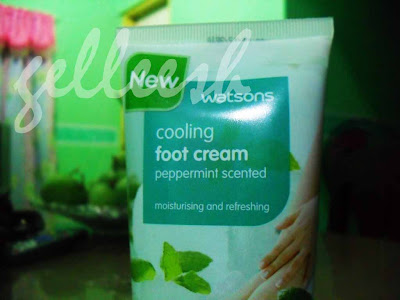 Gelleesh: Watsons Cooling Foot Cream (Peppermint Scented)