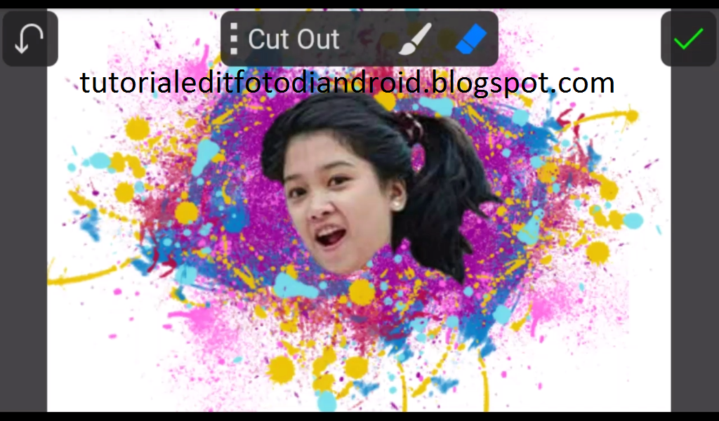 Tutorial Edit Foto Face Color Splash picsay pro | Tutorial Edit Foto