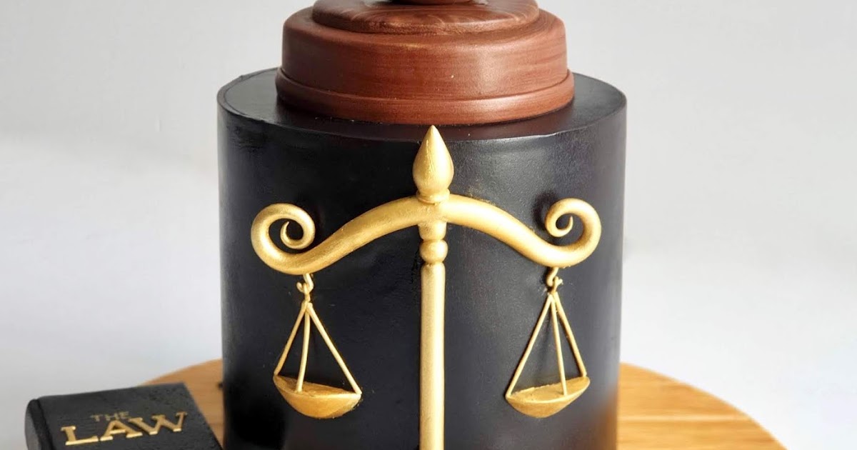 Celebrate with Cake!: Passing Bar Examinations single tier Cake