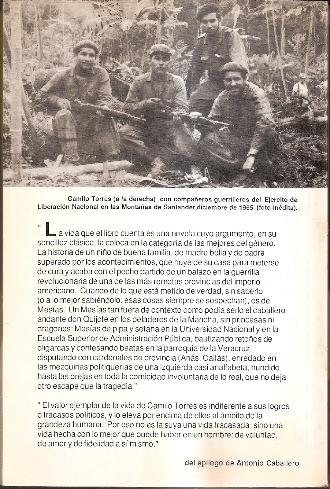 NTC ... NARRATIVA: Camilo, el cura guerrillero. Joe Broderick ...