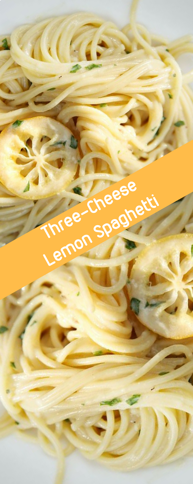 Three-Cheese Lemon Spaghetti - APP META