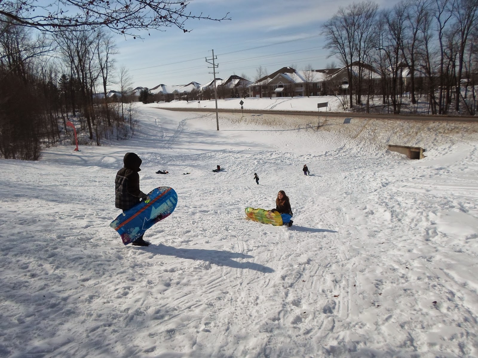 The Adventures of Valparaiso Gal: Sledding