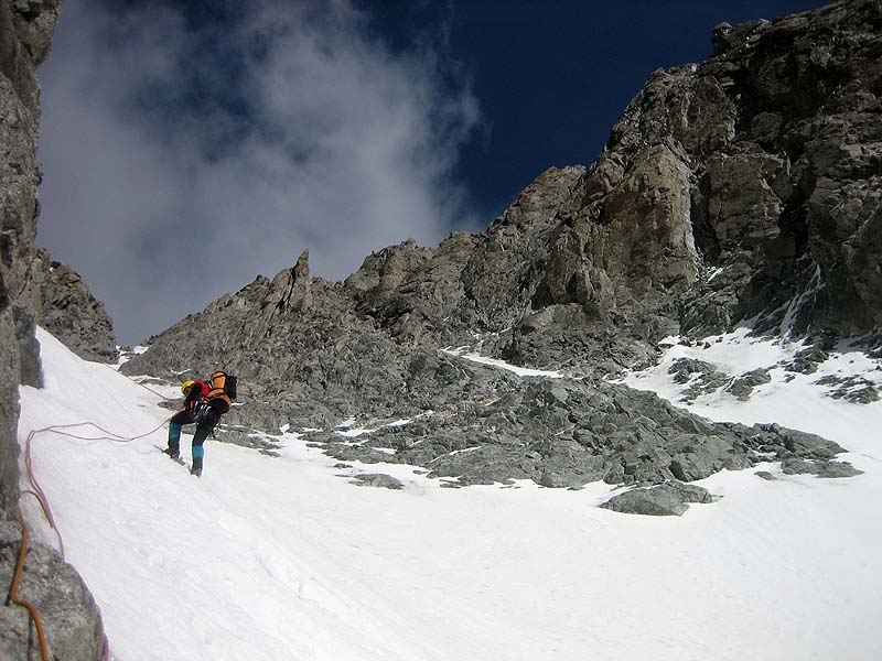 RobyUltra: Punta Baretti (4006 mt) Monte Brouillard (4068 mt) 11-07-2009