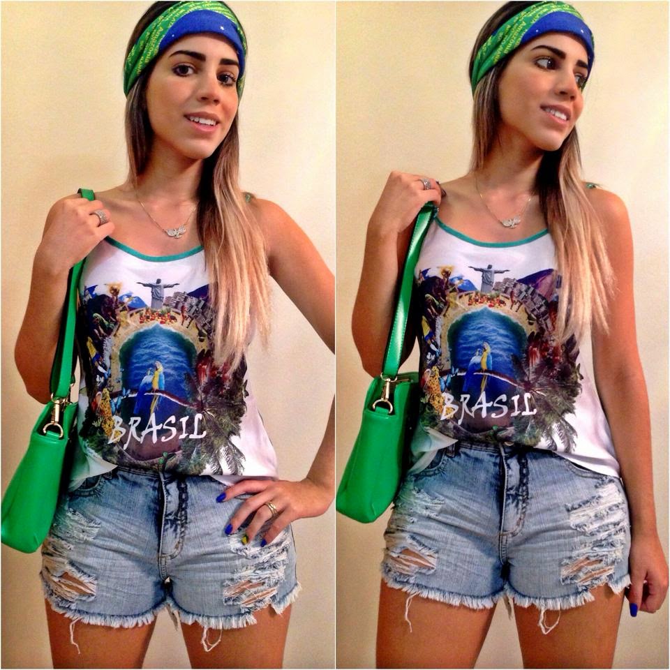 Looks Para Copa Do Mundo 2014 Chic Por Chic