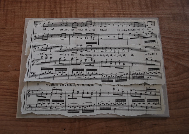 Junky Vagabond: Vintage Sheet Music Frame