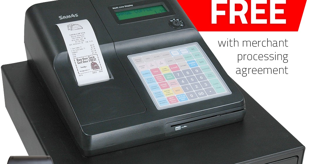 Samsung and SAM4s Cash Registers: Free SAM4s ER-285M Cash Register ...