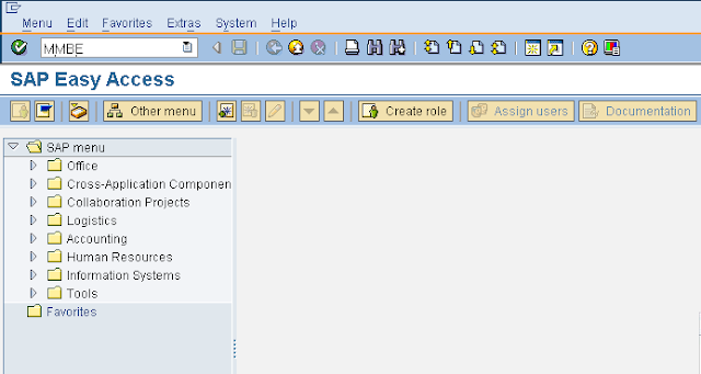 SAP TECH: MMBE ( Stock Overview )
