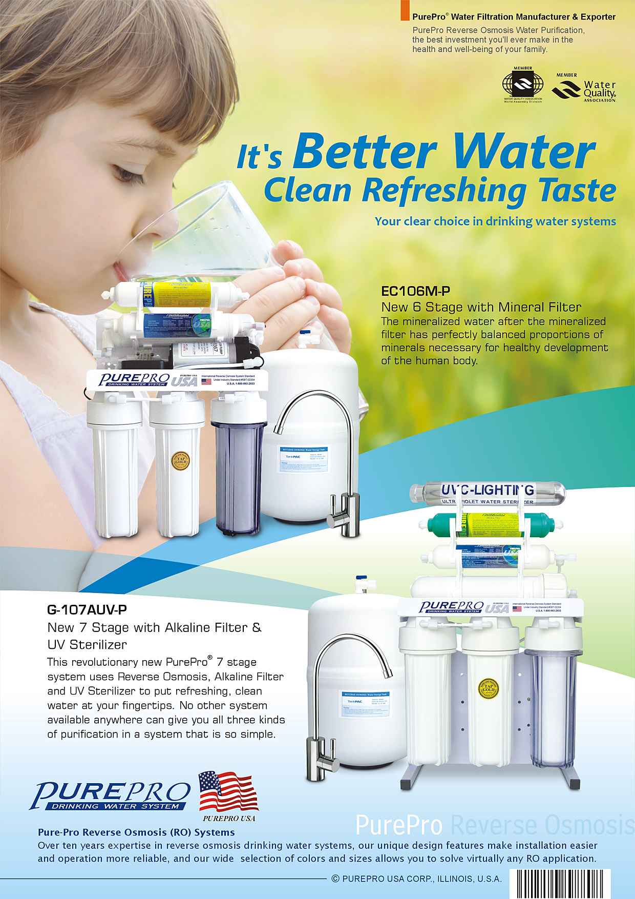 PurePro® The Best Reverse Osmosis (R.O) Water Filters For Fresh-Tasting ...