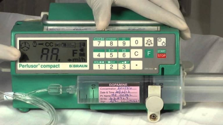 kesehatan: Syringe Pump