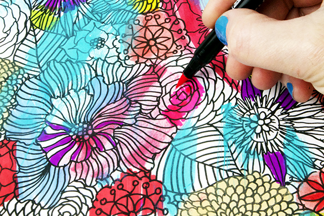 alisaburke: my favorite ways to color and a free coloring download