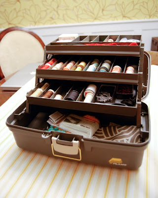 DIY Sewing Box Organizer - Rambling Renovators