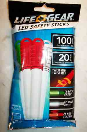 Just Flashlights: Review: Lifegear Safety Sticks