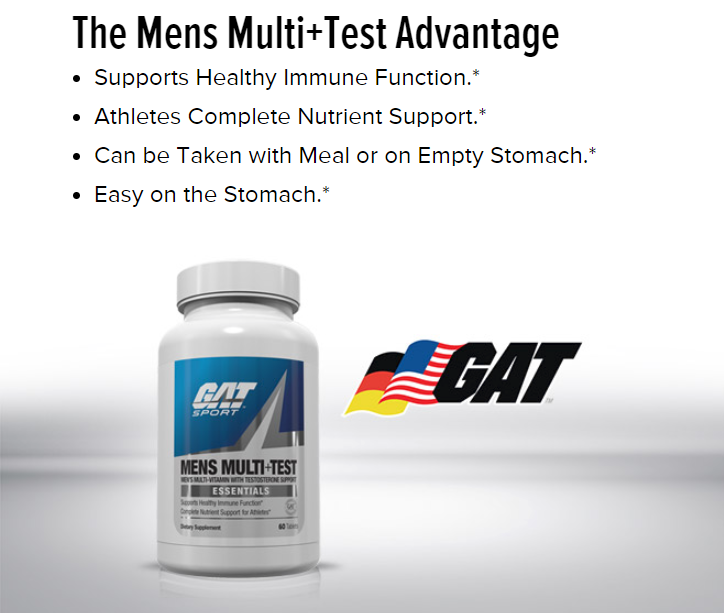 GAT MULTIVITAMINICO + TEST 60 TABS – FitStore