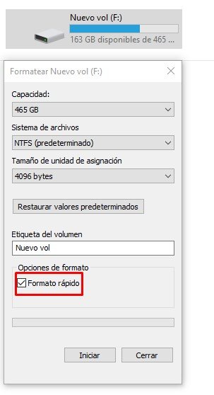 FORMATEO DE UNIDADES DE ALMACENAMIENTO : Formateo de unidades de ...
