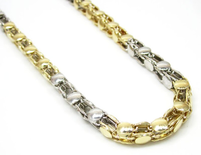 Men's Two-Tone Gold Chains