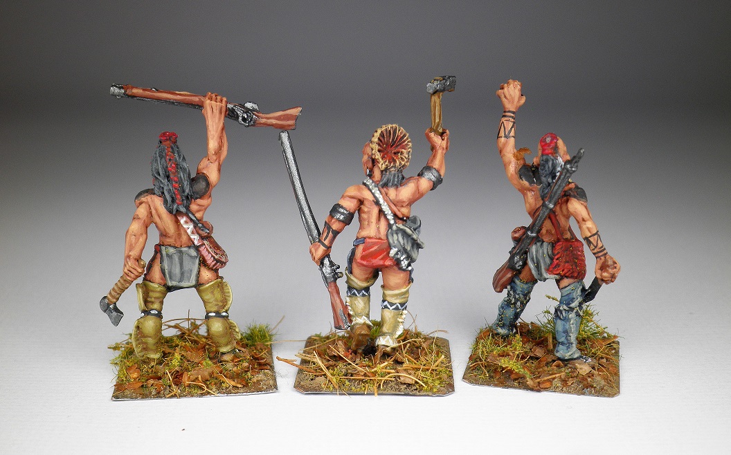 JOHN BOND's WARGAMING STUFF: WOODLAND INDIANS 28mm