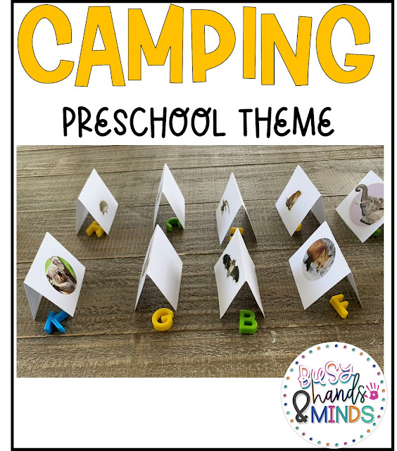 Camping Preschool Theme | Busy Hands and Minds