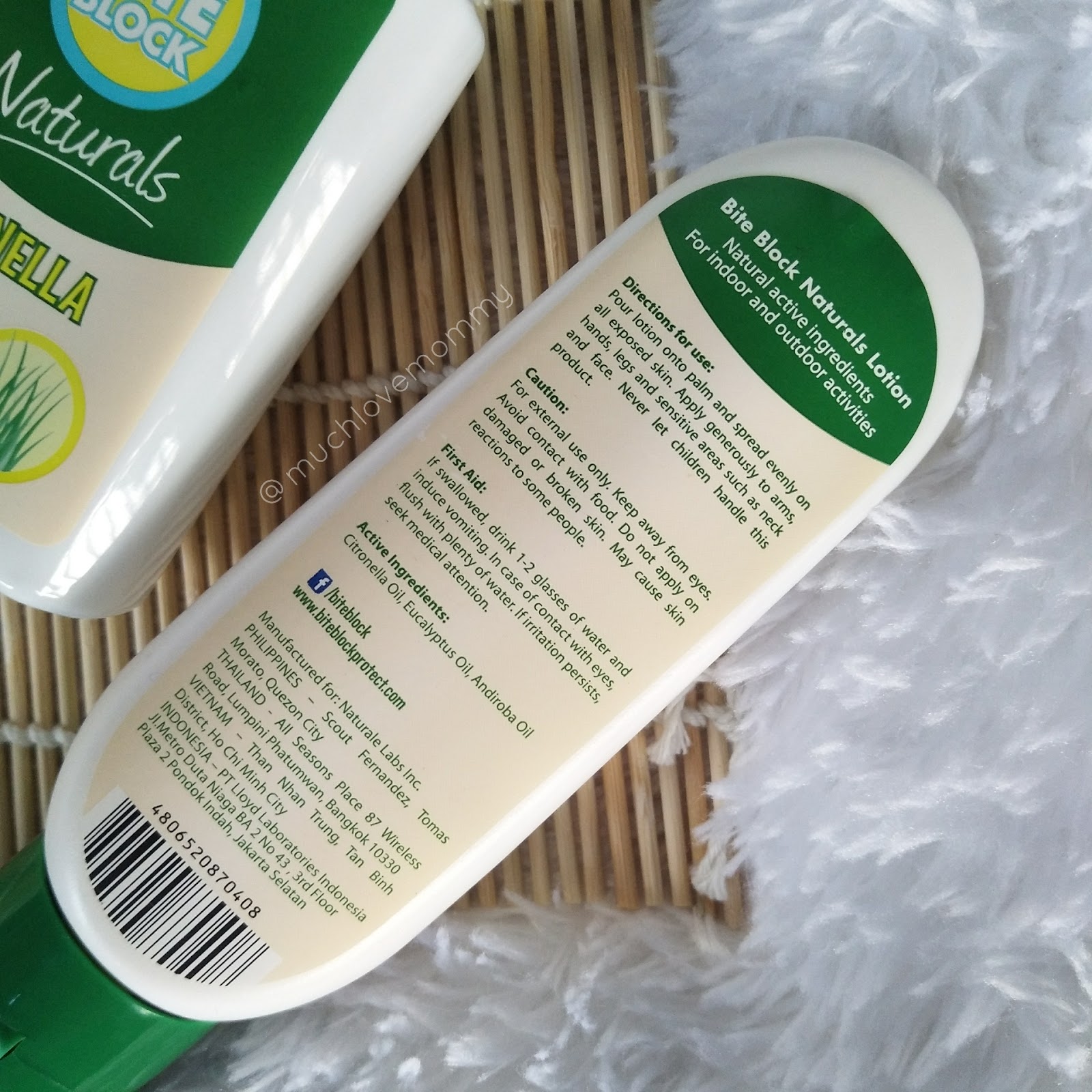 Much love, Mommy: Review: Bite Block Citronella Spray and Lotion