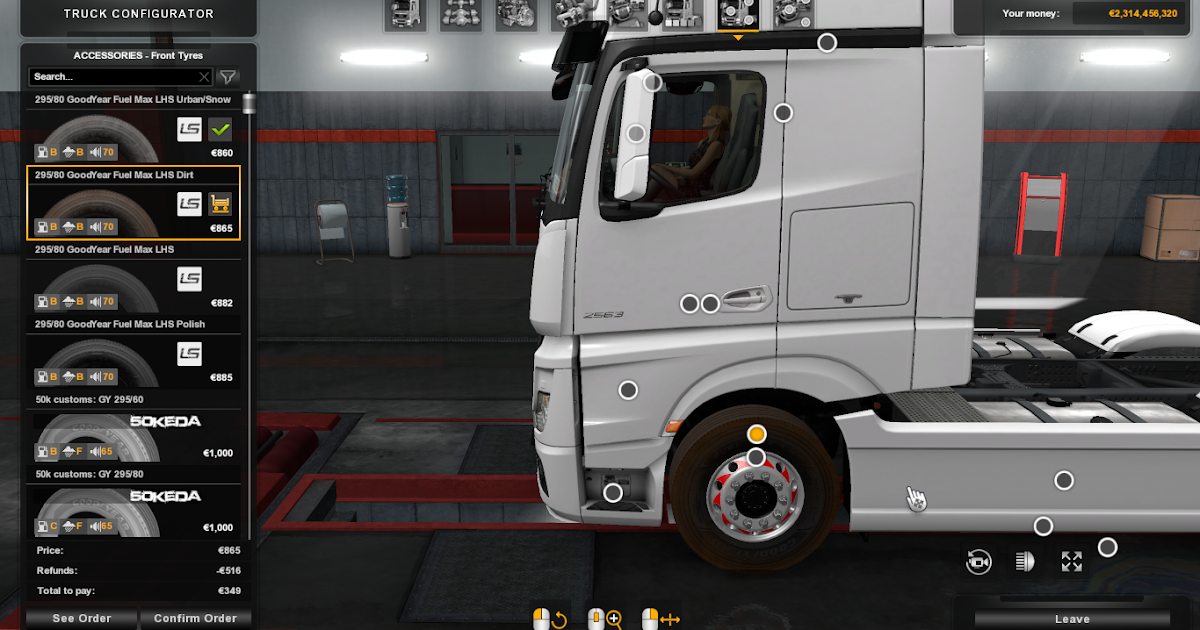 LS Wheel Pack [V0.8 - 1.36] - Euro Truck Simulator 2 Mod World