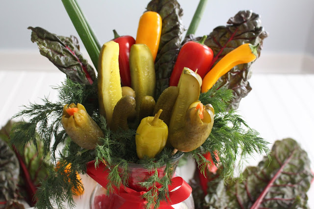 Kylee's Kitchen: Make your Valentine a Pickle Bouquet