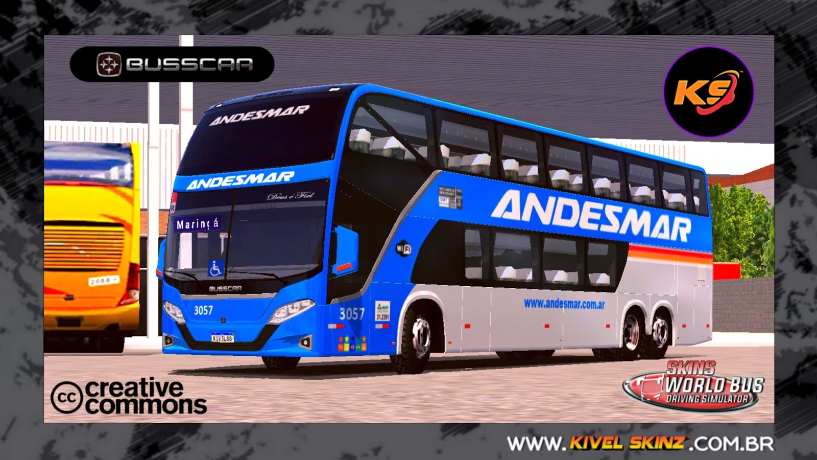 BUSSCAR VISSTA BUSS DD VIAÇÃO ANDESMAR (CHILE)