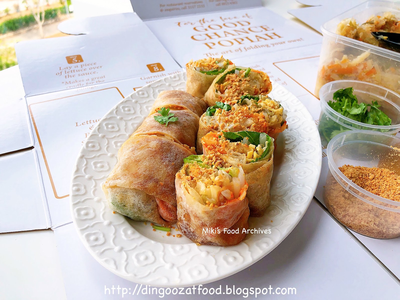Miki's Food Archives : Good Chance Signature DIY Popiah Party Box