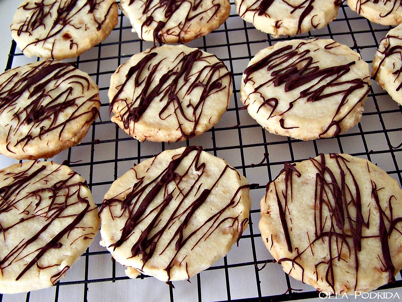 Olla-Podrida: Toffee Shortbread Cookies