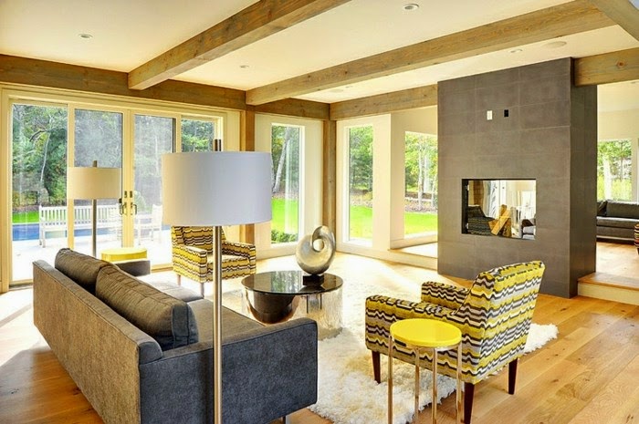 Diseños de salas rústicas modernas - Colores en Casa