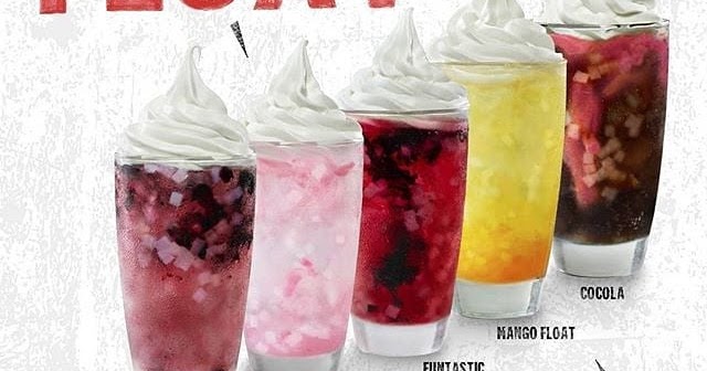 Promo Menu Baru KFC Float Series Harga Mulai Rp 9.091 | scanharga