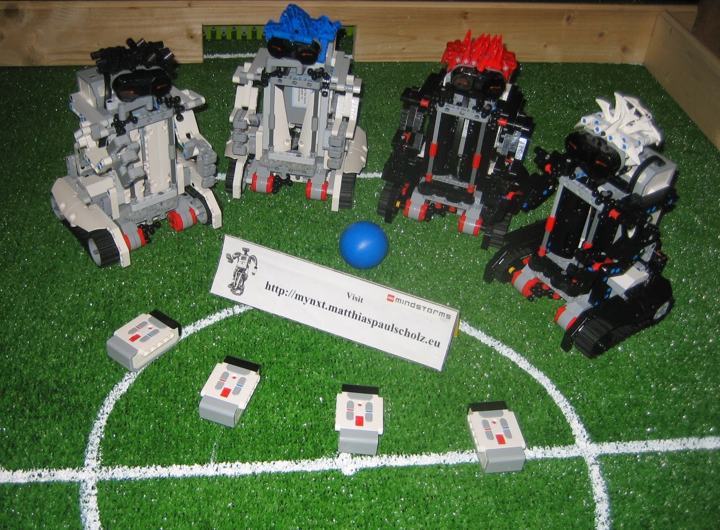 Die NXTe Ebene: EV3-Fußball-Roboter auf der Fana'Briques 2014