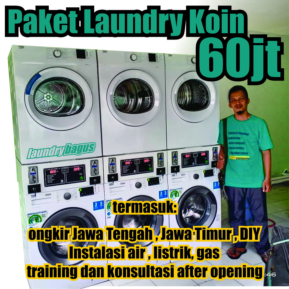 Toko Laundrybagus Solo: Ada Apa Dengan Laundry Koin