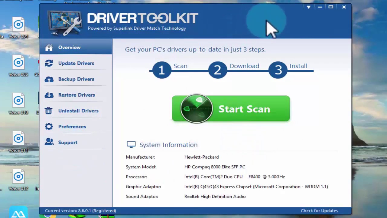 Driver toolkit installer