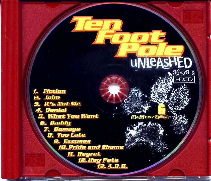 PUNK SKA REGGAE: Ten Foot Pole -Unleashed -1997
