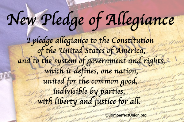 A New Pledge of Allegiance