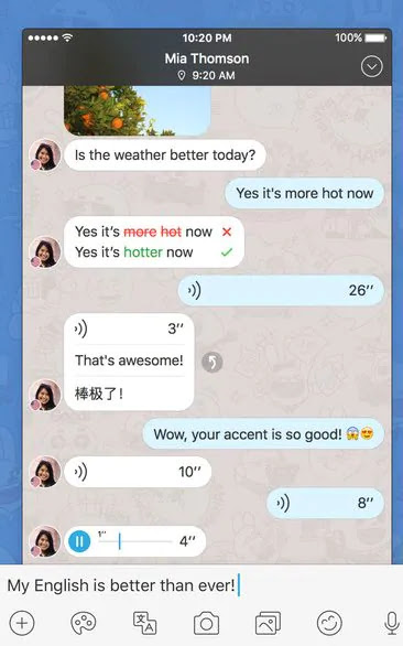 Hello Talk: habla con el mundo.