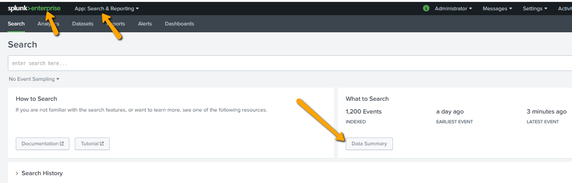 Data onboarding - Splunk