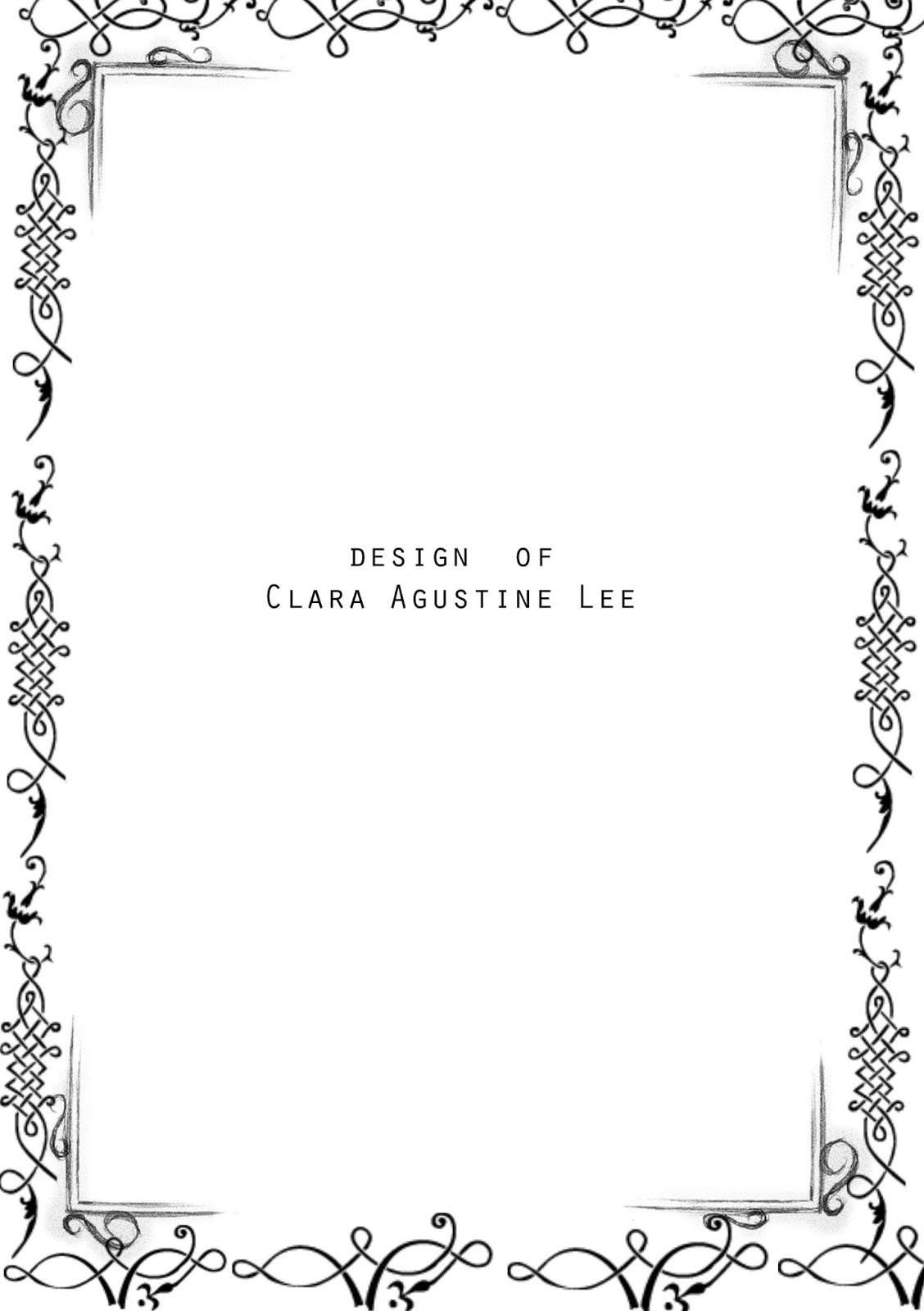 yesterday. today. tomorrow.: Border Design for School Magazine "DOMINOS"