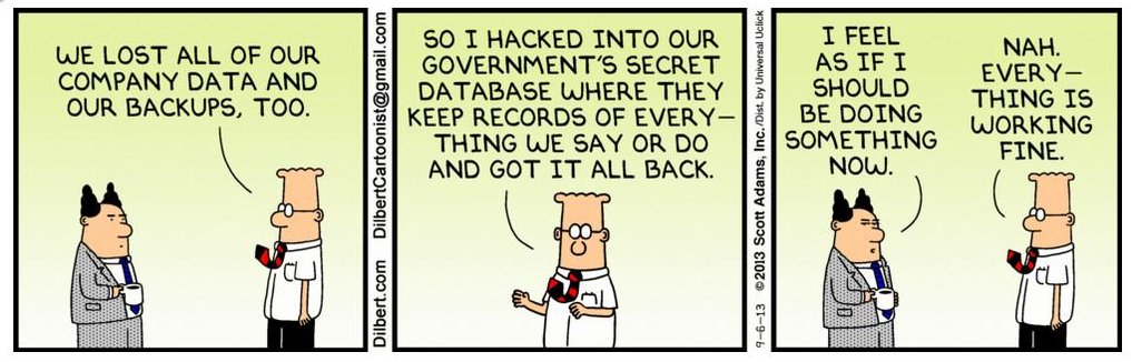 Mage Soapbox: HUMOR - Dilbert on Internet Security