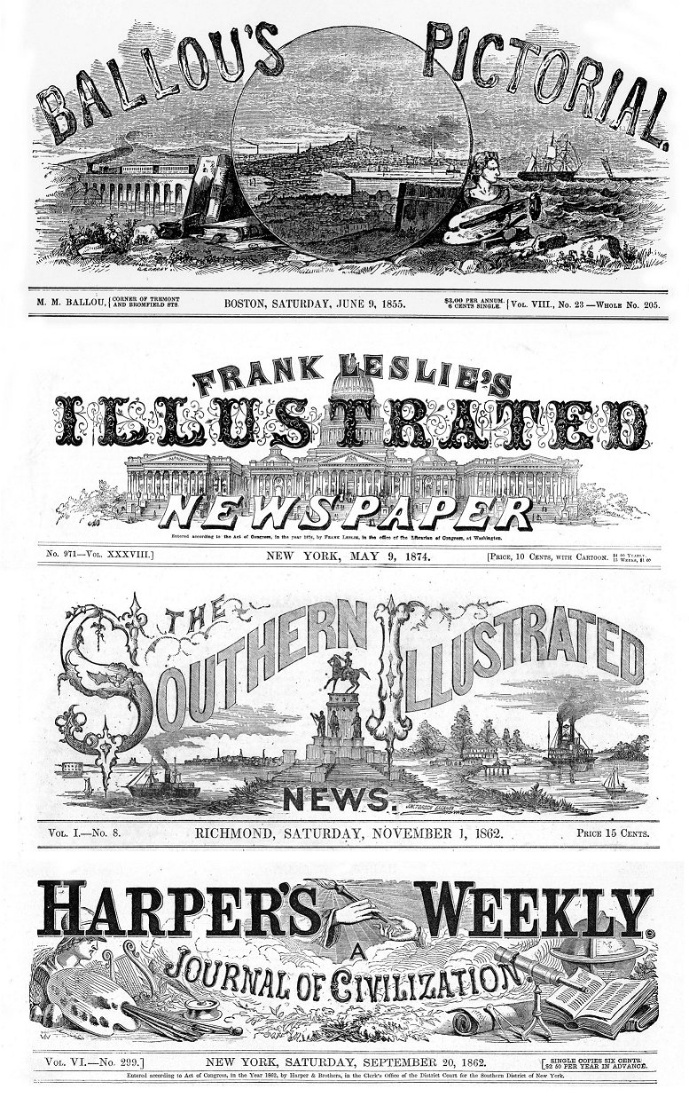 Yesterday’s Papers: Pictorial Mastheads